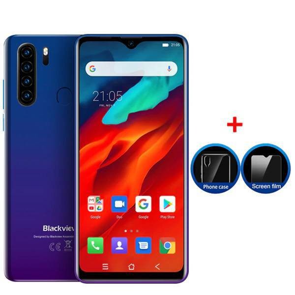 Smartphone Blackview A80 pro Couleur Bleu